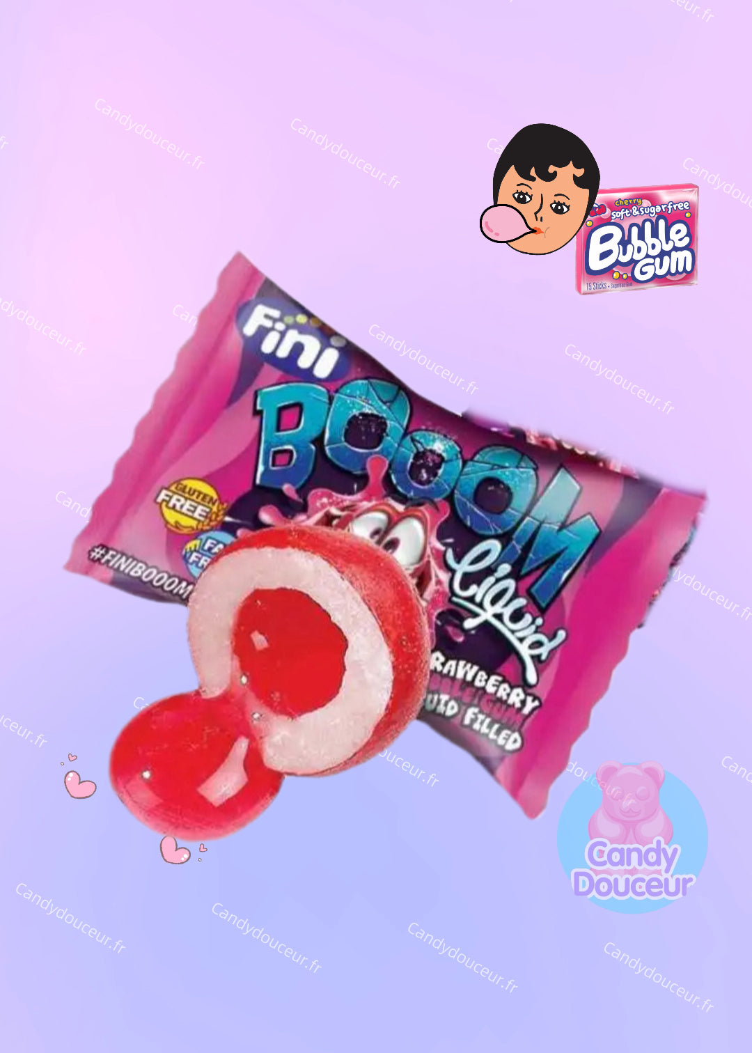 Chewing gum Boom liquide (unité) – Candy Douceur